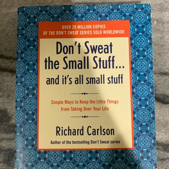 Other | Paperback Book Dont Sweat The Small Stuff And Its All Small ...